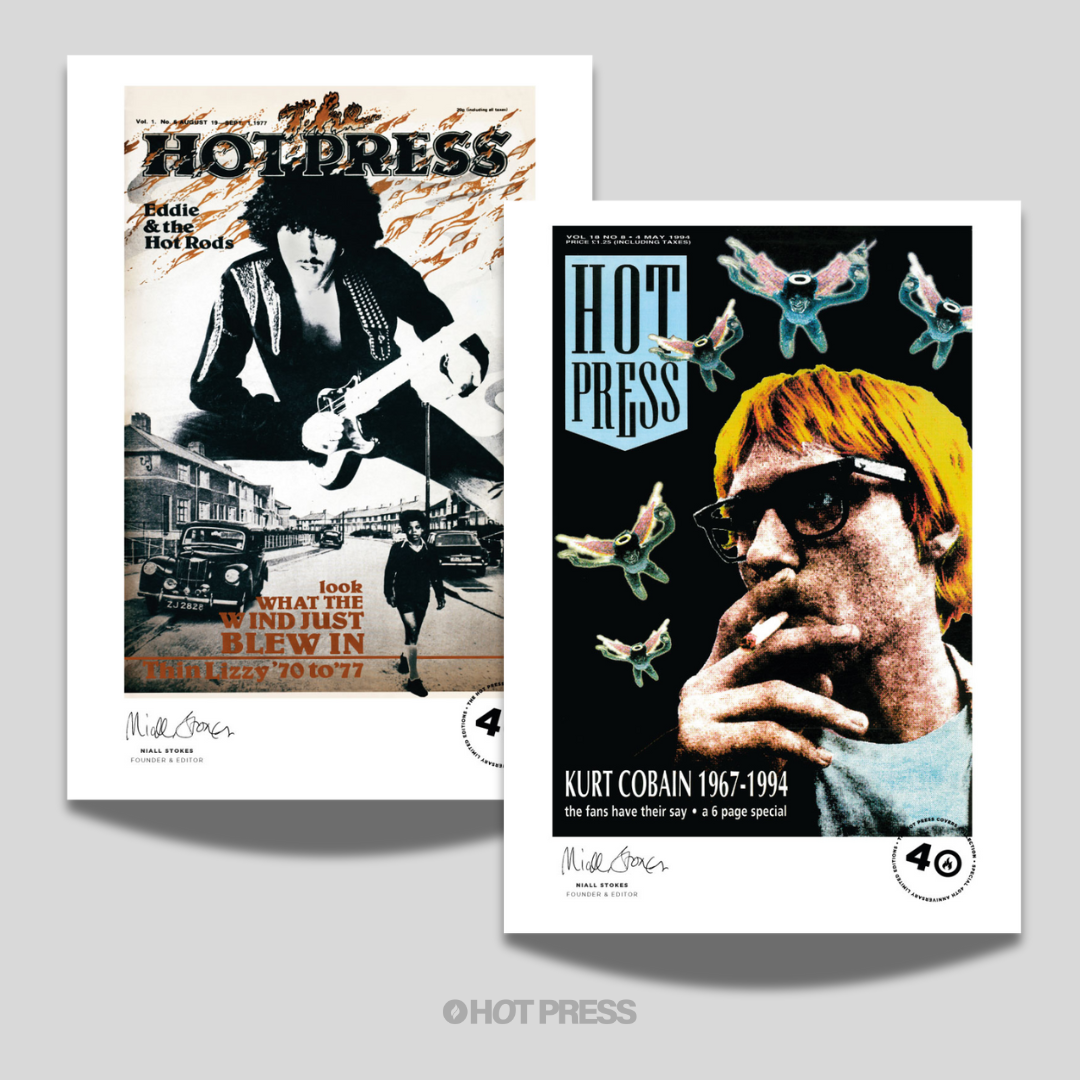 Music Legends - Phil Lynott & Kurt Cobain Commemorative A3 Prints – HOT ...