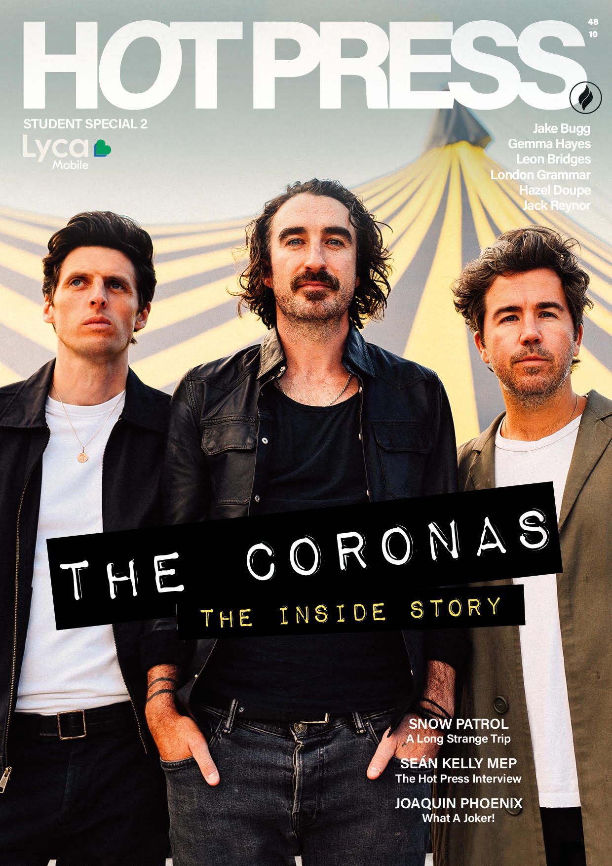 Hot Press Issue 48-10: The Coronas (Dual-Cover Special) – HOT PRESS