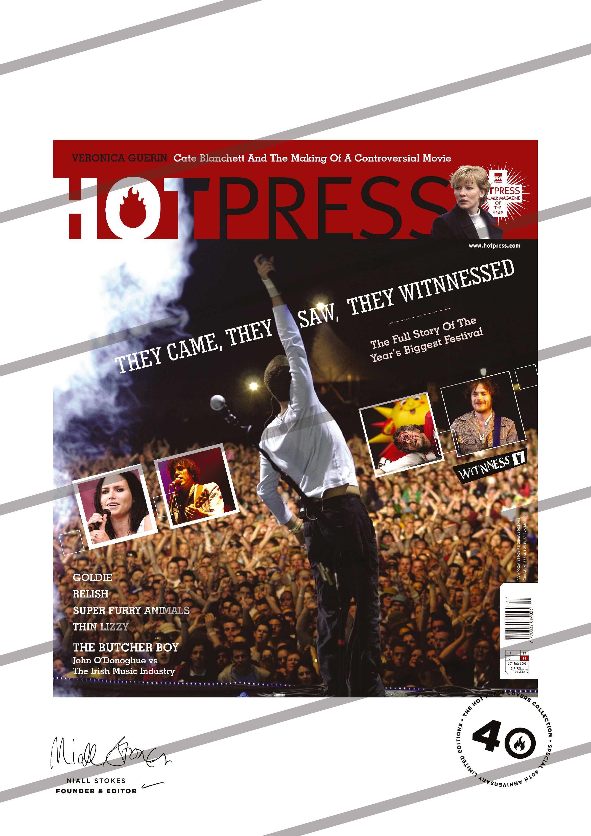 Volume 27 Issue 14 Coldplay Commemorative Print – HOT PRESS