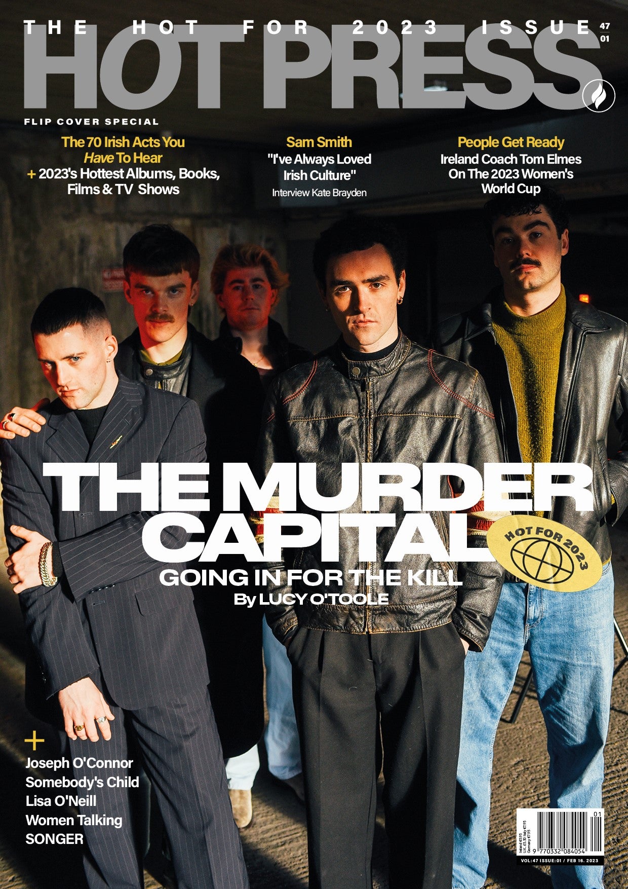 Hot Press Issue 47-01: Hot For 2023 (Flip Cover Special) – HOT PRESS