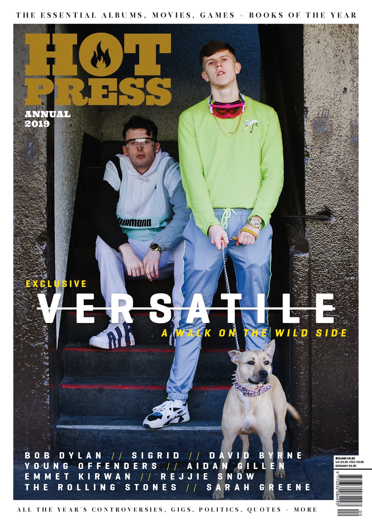 Hot Press 42-21 2019 Annual: COVER No.1: VERSATILE Published December ...