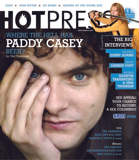 Hot Press 27-20: Paddy Casey – HOT PRESS