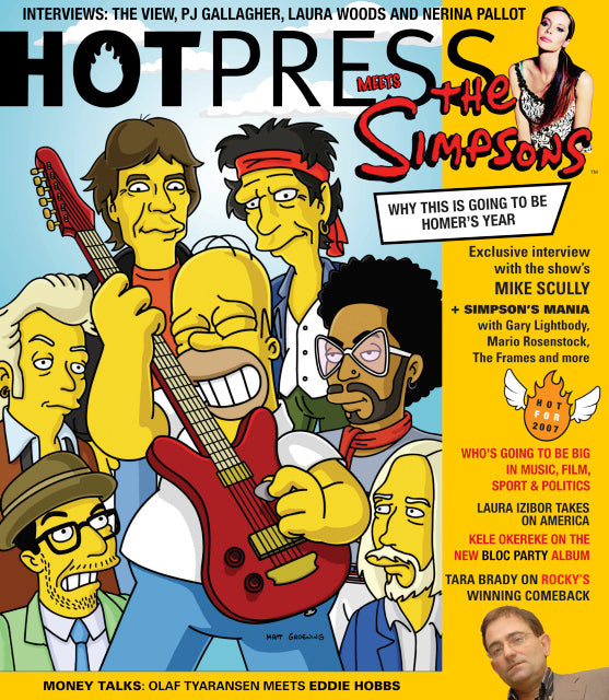 Hot Press 31-01: The Simpsons – HOT PRESS